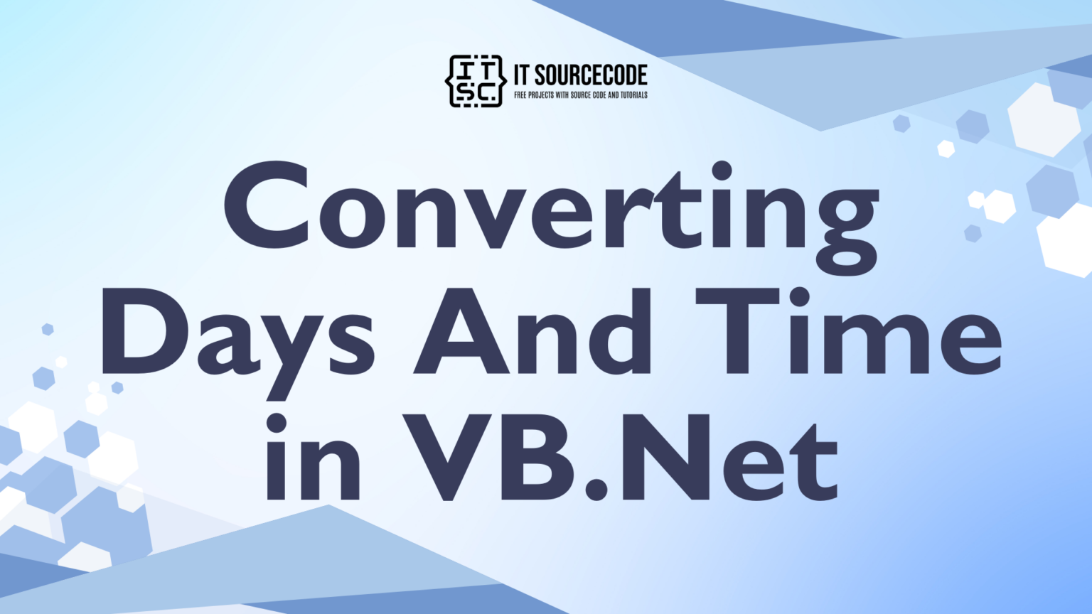 Converting Days And Time in VB.Net