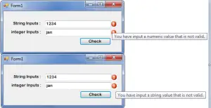How to Validate the TextBox using ErrorProvider in VB.NET Projects