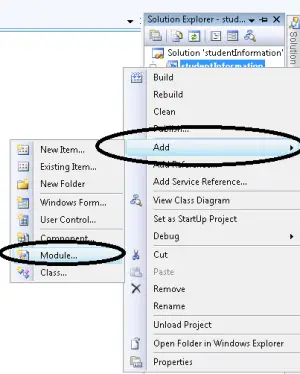 03-Setting Up Connection Between MS Access Database and Visual Basic 2008