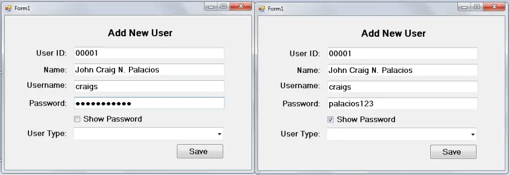 How To Hide And Show The Password Using A CheckBox In VB 2022 