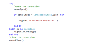 How to Connect Access Database to VB.Net - [2022] Visual Studio