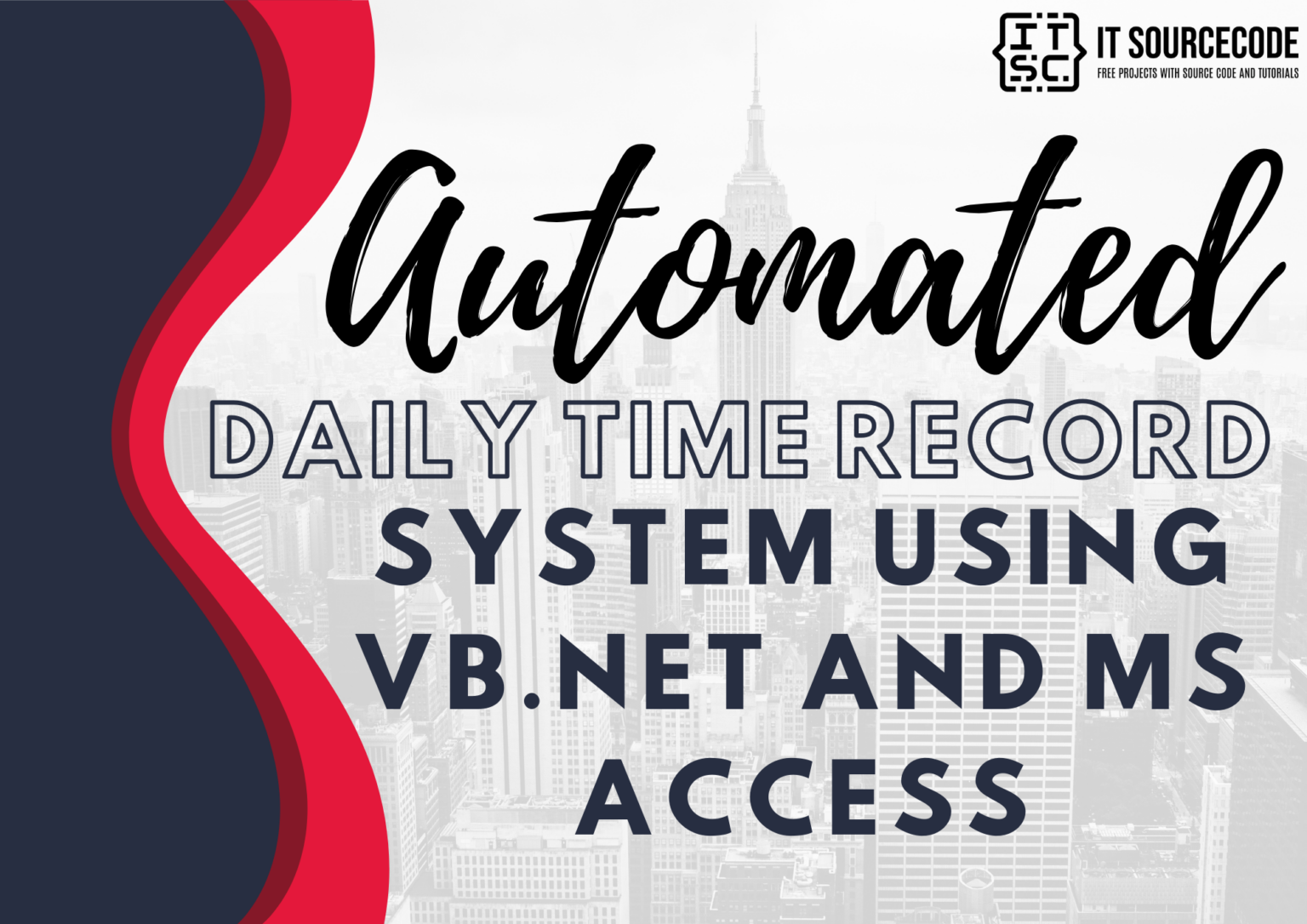 Automated Daily Time Record System VB.Net Source Code