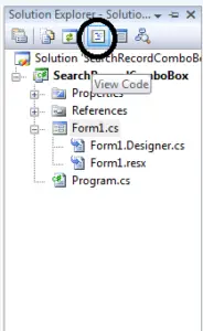 Searching Records Using a ComboBox in C# with SQL Server 2022