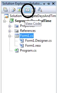 How to Segregate Days and Time Using C# - Itsourcecode.com