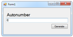 Autonumber in a TextBox in C# - FREE - Itsourcecode.com