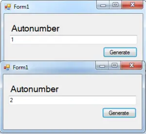Autonumber in a TextBox in C# - FREE - Itsourcecode.com