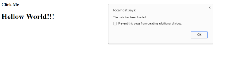 jQuery Load() Method