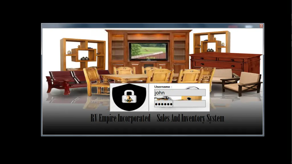 Sales Inventory System for RV Empire in VB.Net with Source Code