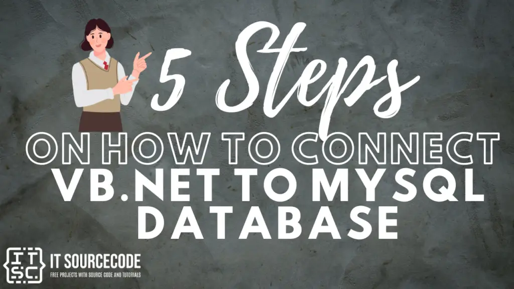 [Solve] Connect VB.Net to MySQL Database - Visual Studio Projects
