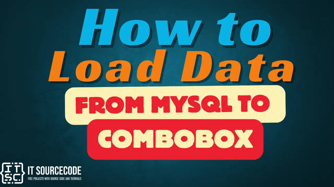 Load Mysql Data Combobox Using Vbnet With Source Code