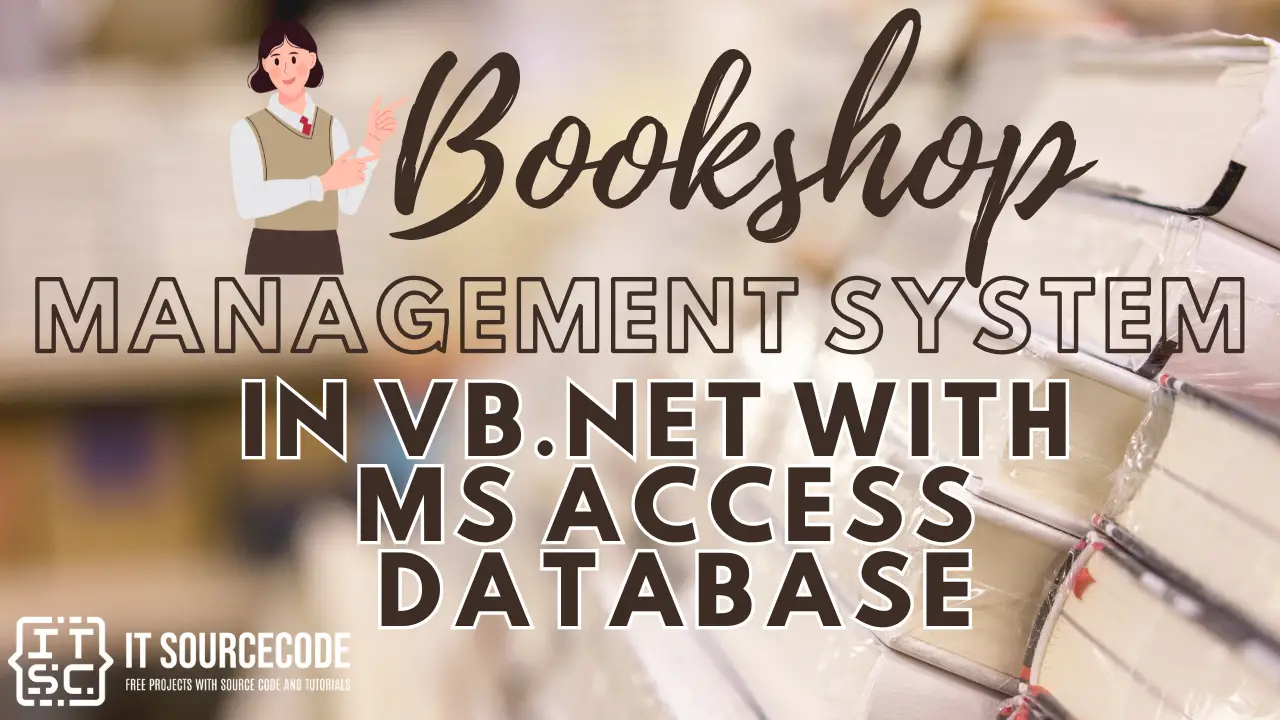 Bookshop Management System In Vbnet With Ms Access Database