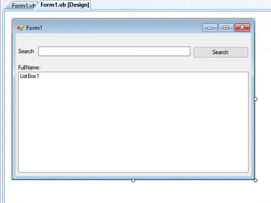 How To Search Items In Listbox Using Vbnet 2022