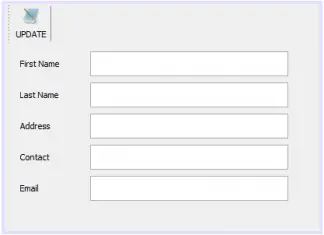 Update Data using MySQL Database and Java with Netbeans IDE