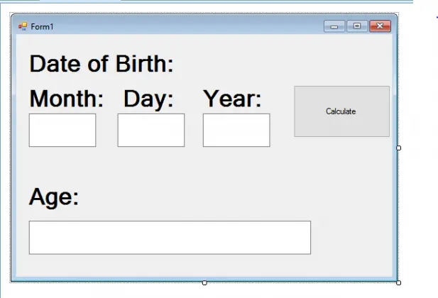 How To Calculate Age Using Vb Net 2022