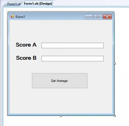 How to Get the Average of Two Numbers in VB.Net