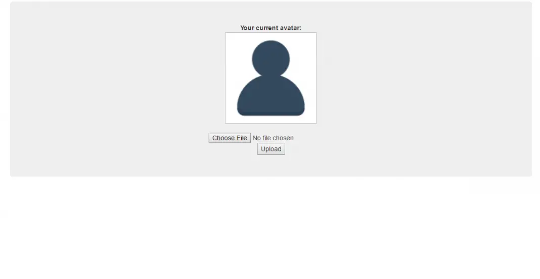 Responsive Display Picture in Profile with Change Photo in PHP/MYSQLi