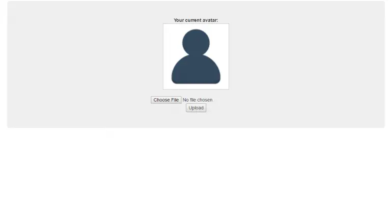 Responsive Display Picture in Profile with Change Photo in PHP/MYSQLi