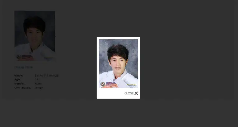 Responsive Display Picture in Profile with Change Photo in PHP/MYSQLi