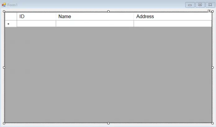 FillWeight Layout DataGridView Columns using VB.Net