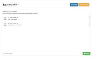Group Chat System Using PHP Project with Source Code For FREE