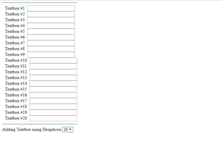 How To Create A Dynamic Adding Of Textbox Using Php 2022