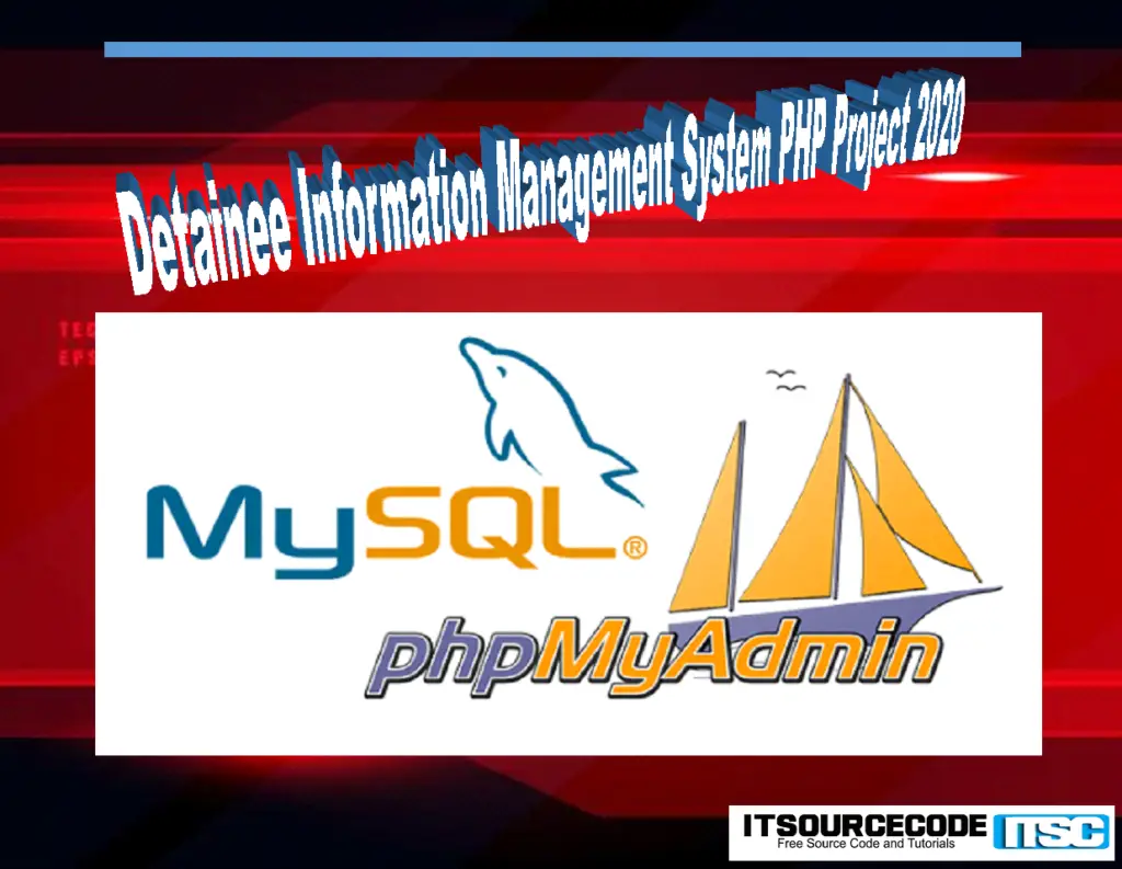 Detainee Information Management System PHP Project