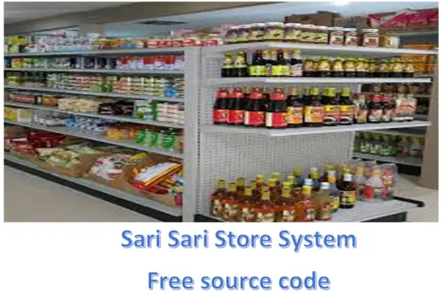 Sari Sari Store System With Source Code