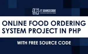 Online Food Ordering System Project in PHP with Source Code
