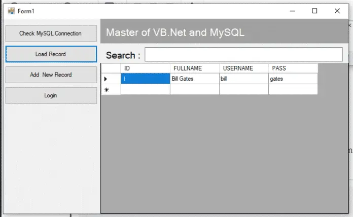 Learn How to Master VB.Net with MySQL Database Tutorial in 30 Minutes