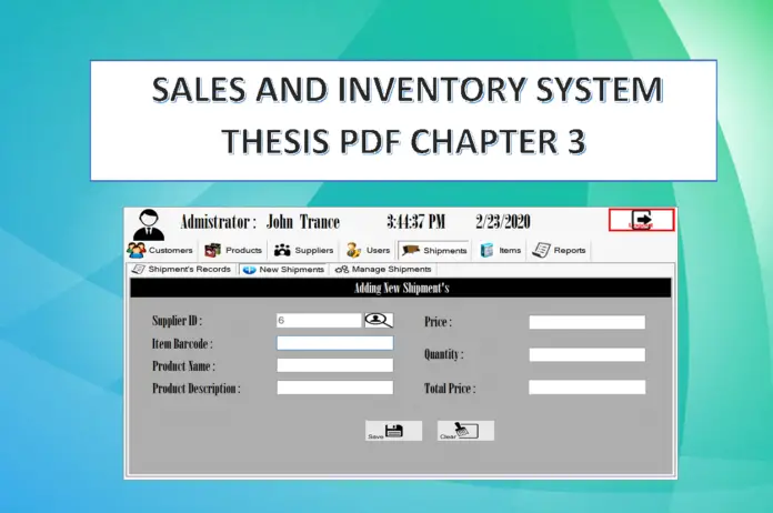 [DOC] Sales and Inventory System Thesis PDF Chapter 3 - 2020