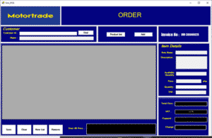 Sales and Inventory Management System Project in VB.Net Source Code