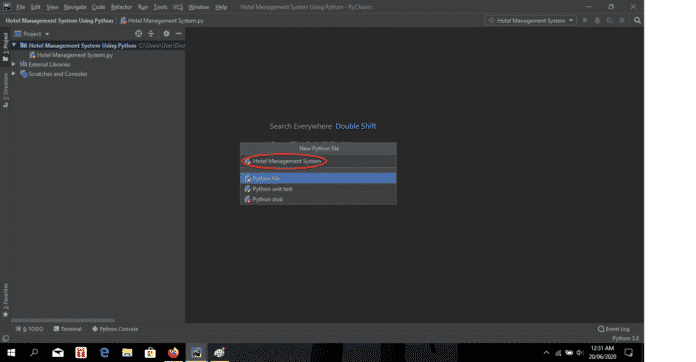 Hotel Management System Project In Python With Source Code