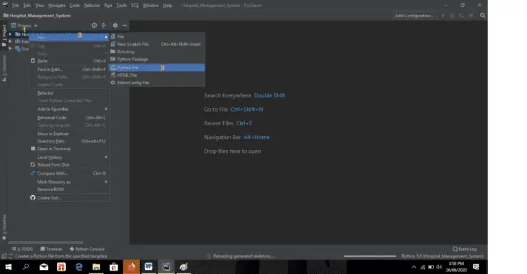 Hospital Management System Project In Python Source Code