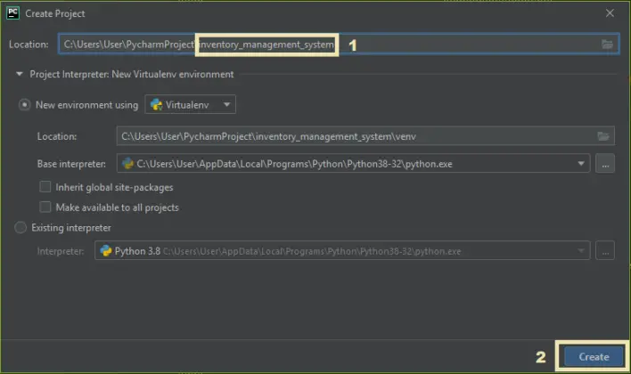 Inventory Management System Project In Python Source Code