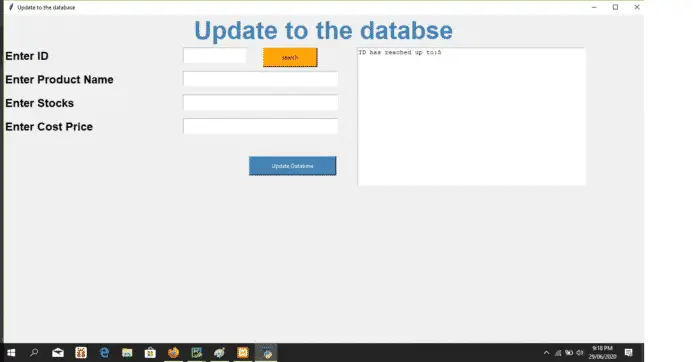 Inventory Management System Project In Python Source Code