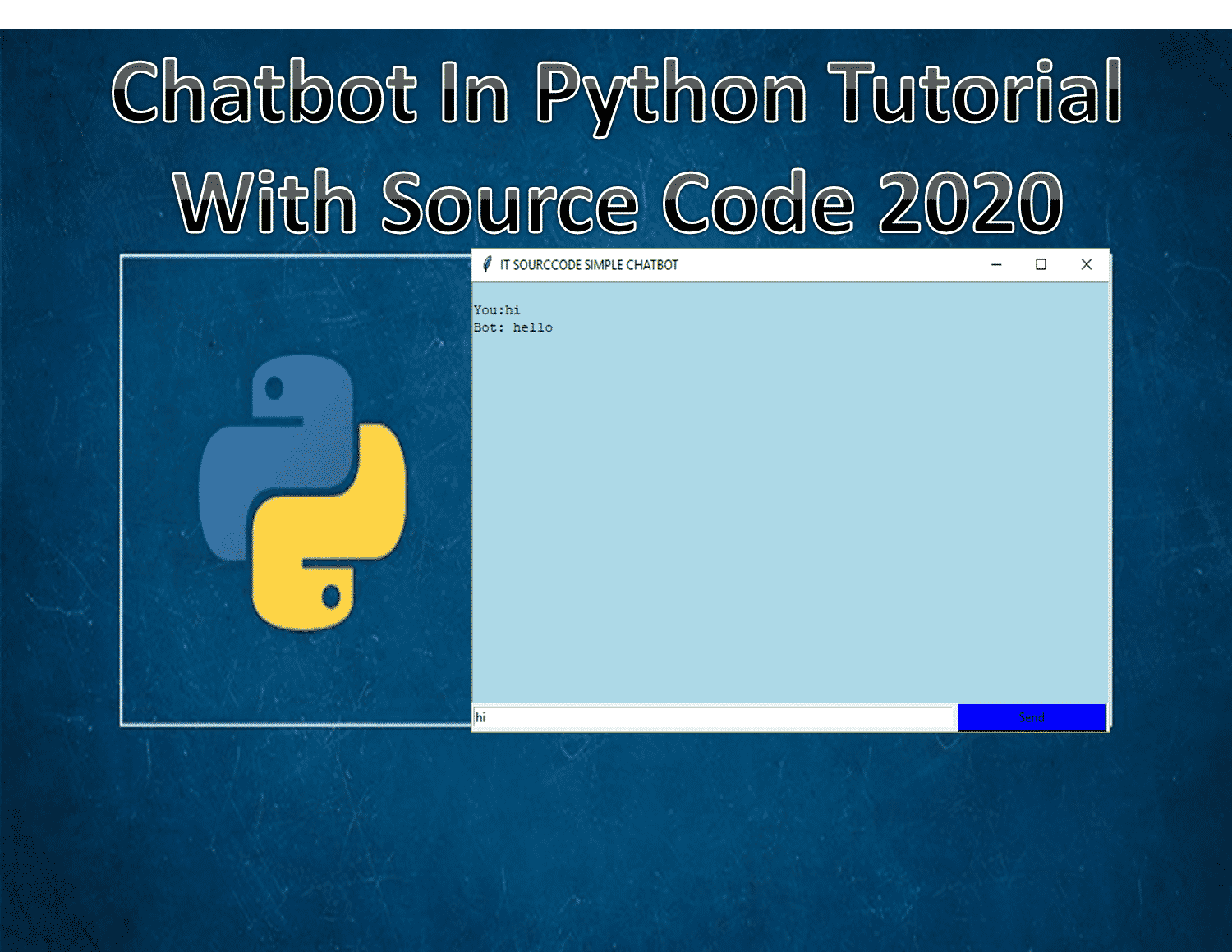 Tutorial To Build A Gui Chatbot In Python Python Photos