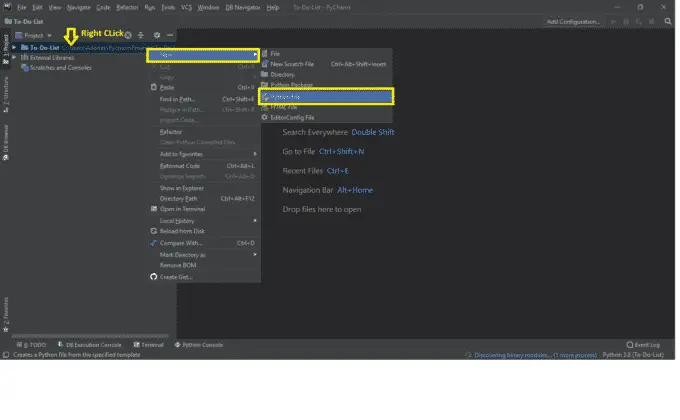 To Do List Project In Python With Source Code - Video - 2022