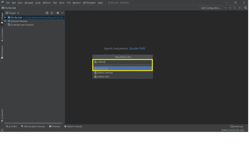 To Do List Project in Python with Source Code - Video - 2022