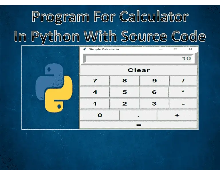 How To Make A Calculator In Python With Example 2022 VIDEO