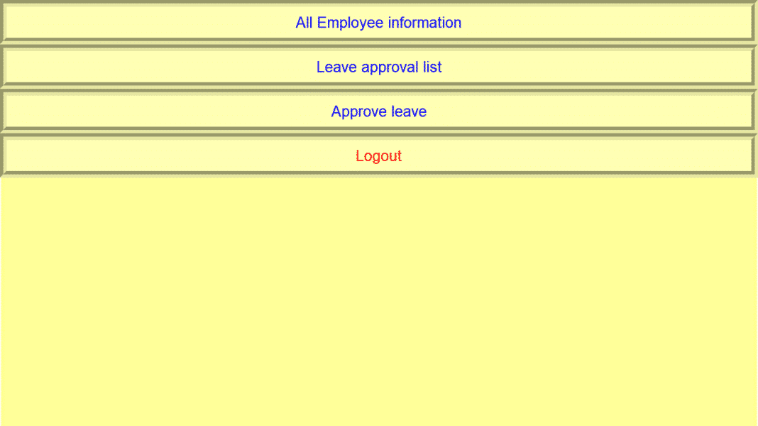 Leave Management System Project in Python with Source Code