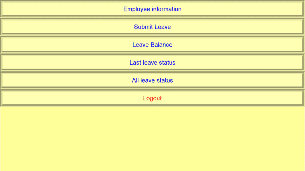 Leave Management System Project in Python with Source Code