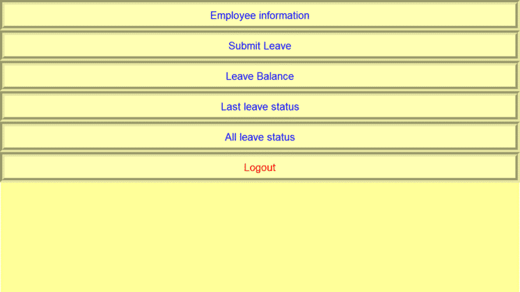 Leave Management System Project in Python with Source Code