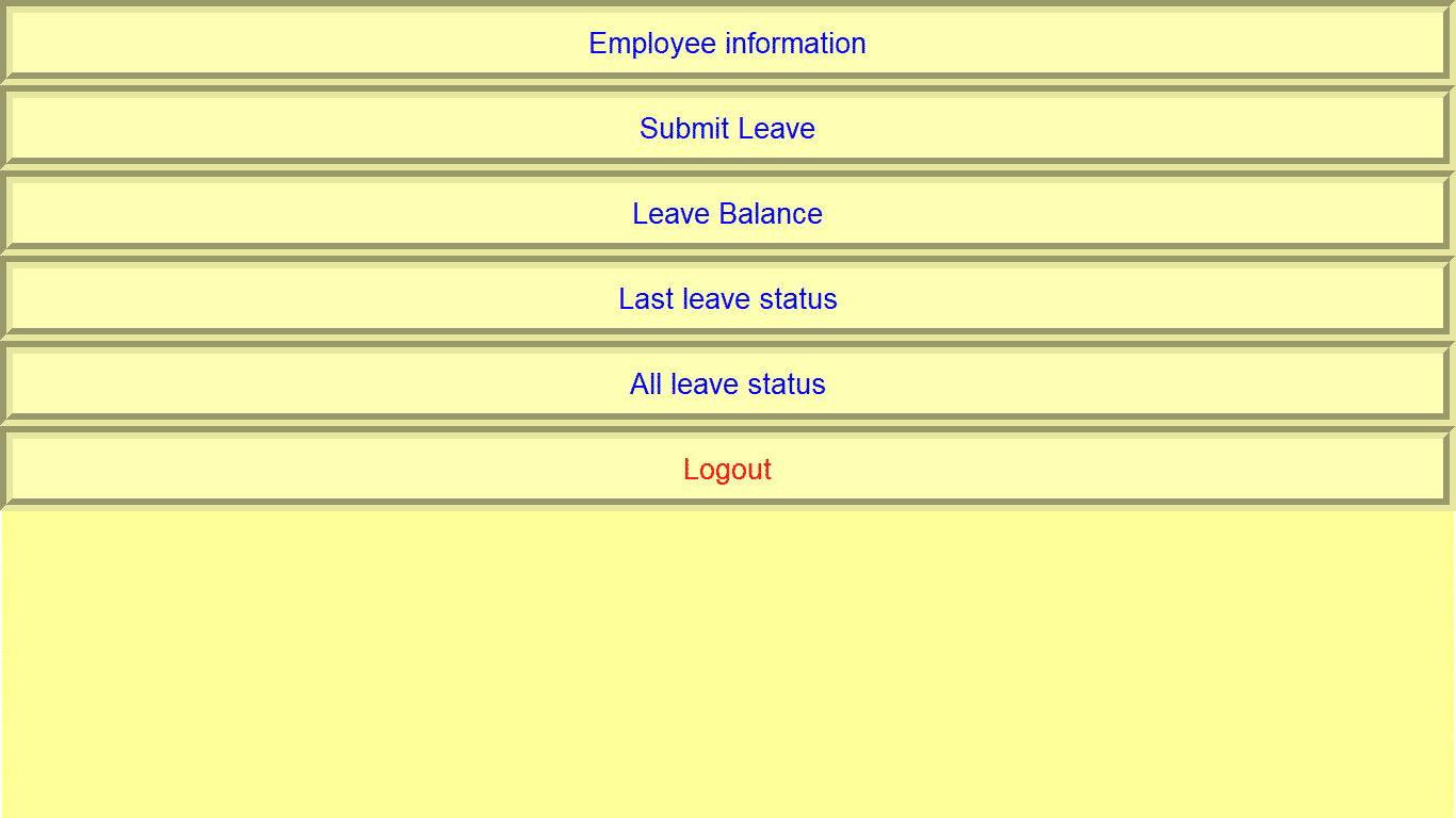 Leave Management System Project in Python with Source Code