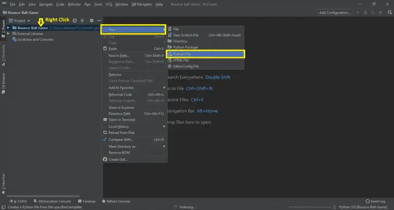 Simple Bouncing Ball Program in Python with Source Code - 2022