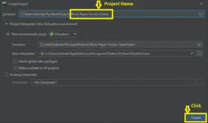 Rock Paper Scissors Code in Python with Source Code - 2022