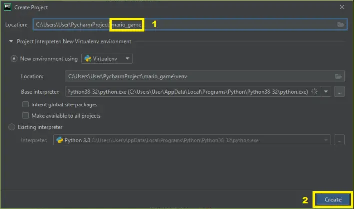 Mario Game In Python With Source Code