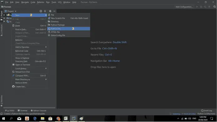 Pacman In Python Code Free to Download