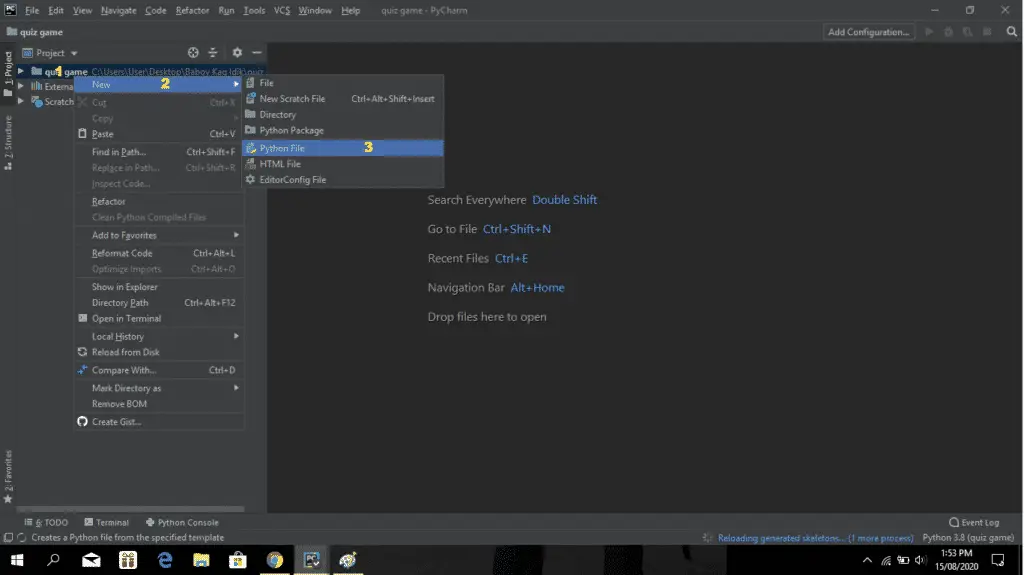 Python Quiz Application With Source Code 2022