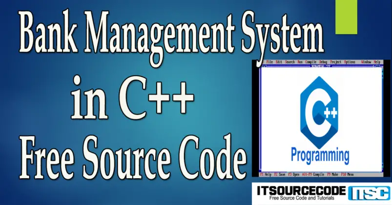 Bank Management System Project in C++ with Source Code