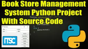 Book Store Management System Python Project With Source Code